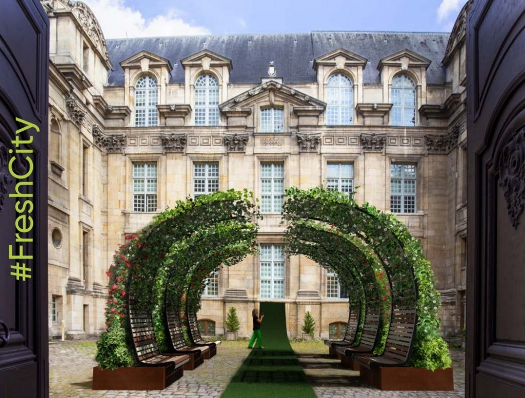 Un îlot de fraîcheur pour la Paris Design Week - Beaux jardins et Potagers